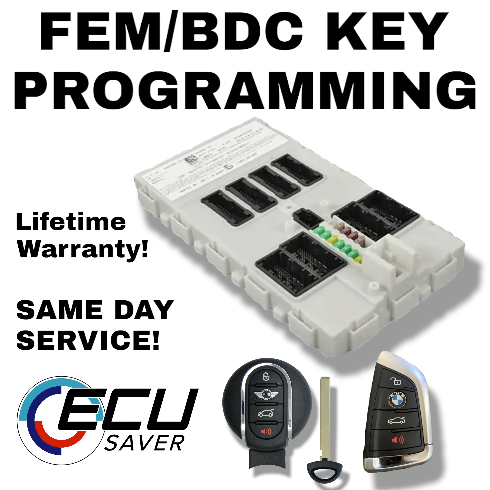 Key programming - BMW & MINI - FEM & BDC | ECU Saver