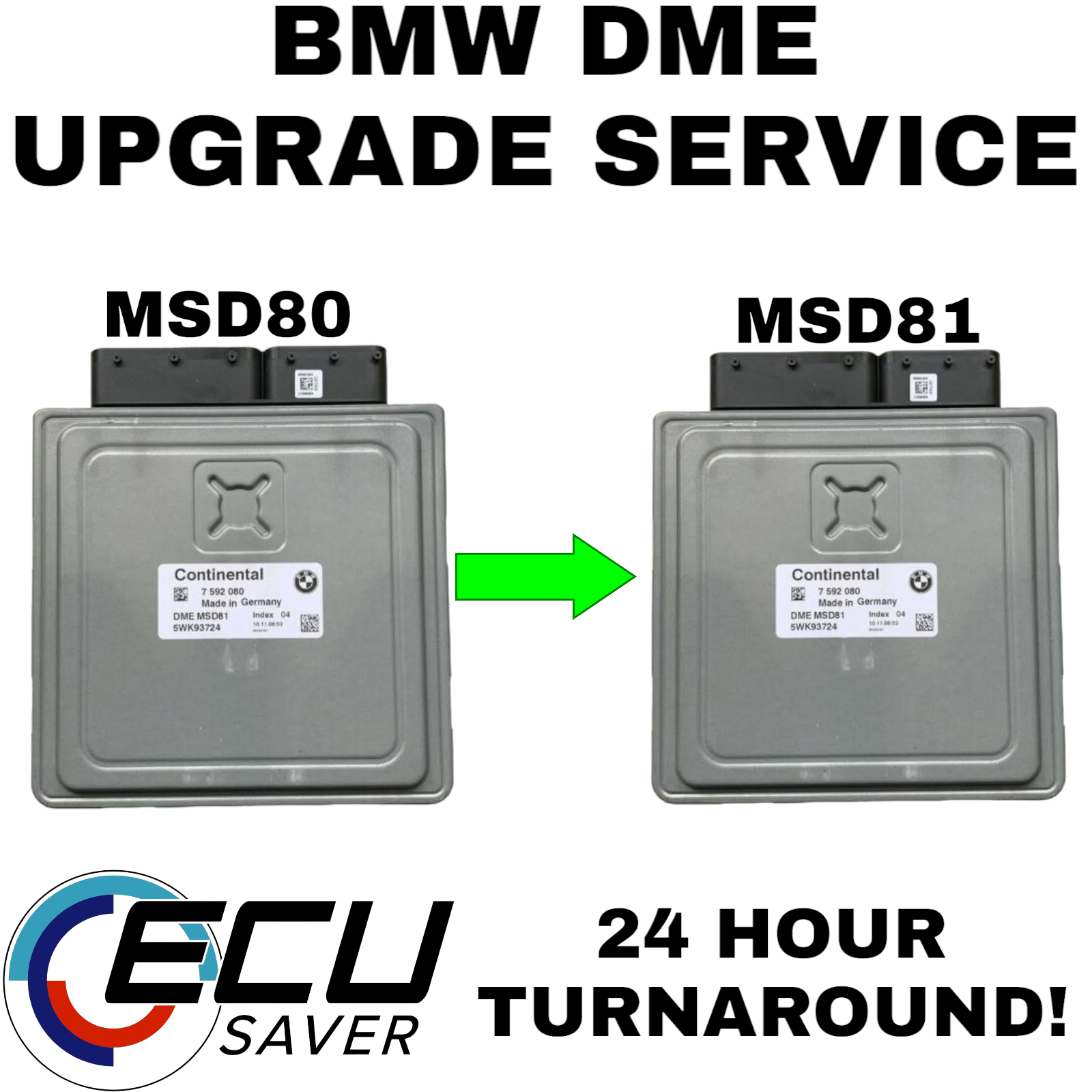 MSD80 -> MSD81 BMW DME UPGRADE SERVICE | ECU Saver