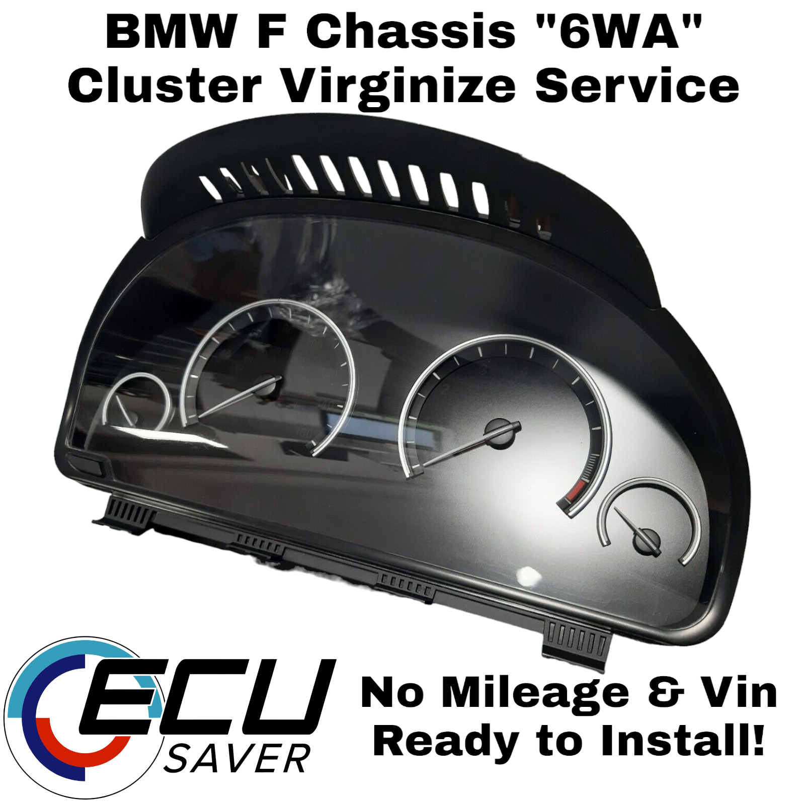 BMW 6WA 6WB KOMBI Instrument Cluster Speedo Virginize Service | ECU Saver