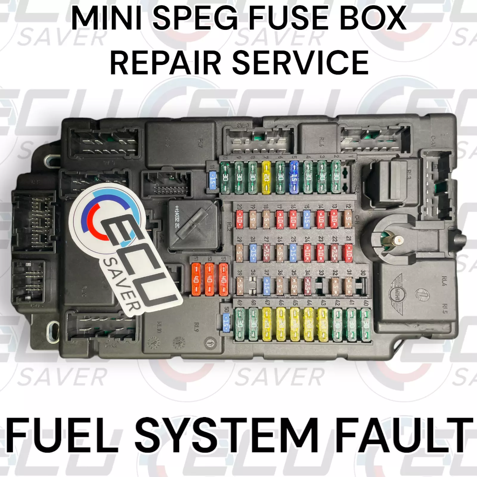 MINI SPEG HIGH FUSE BOX JBE BCM / MAIL IN REPAIR SERVICE R55 R56 R57 ...